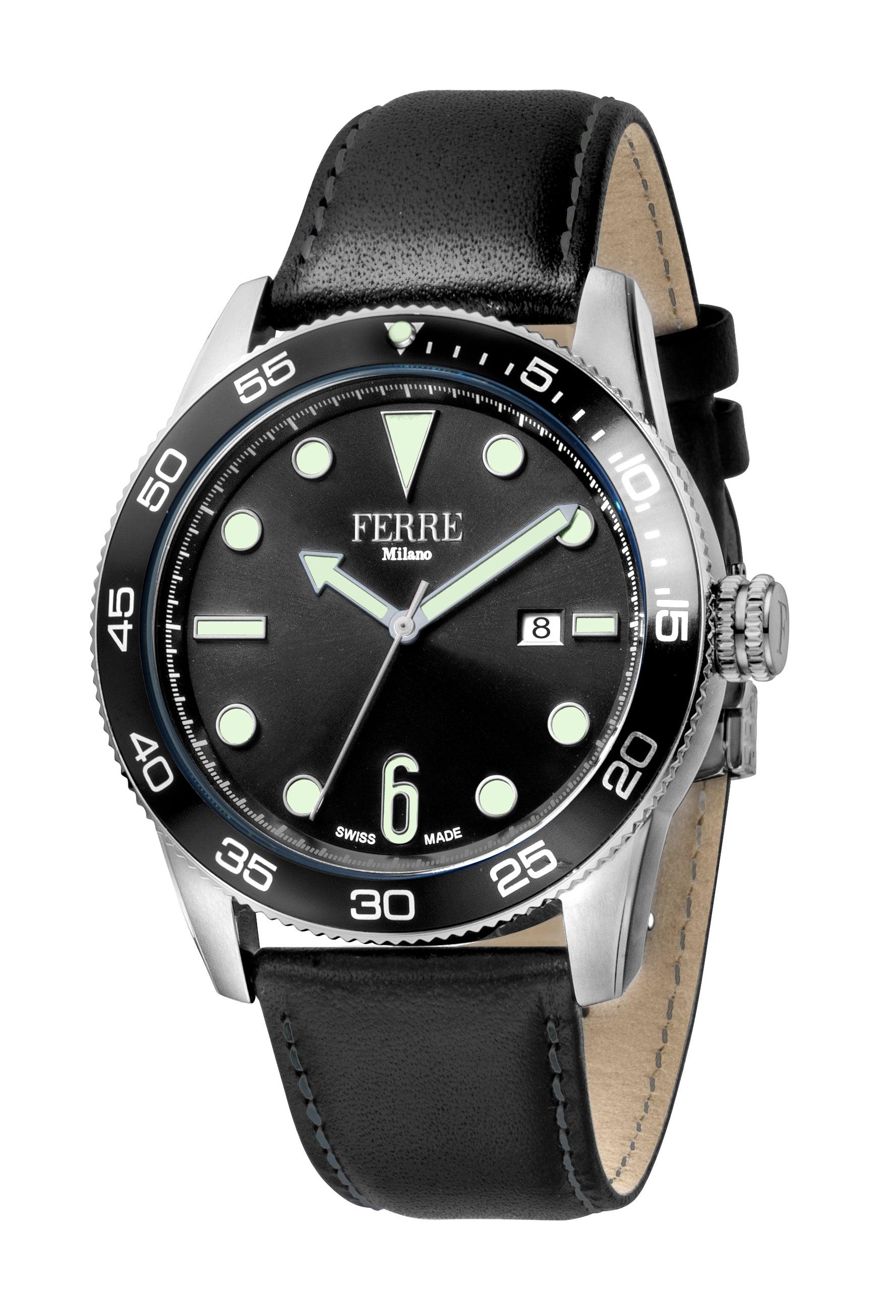Ferre Milano Men's Enrico 42mm Quartz Watch FM1G109L0021 – Ruumur