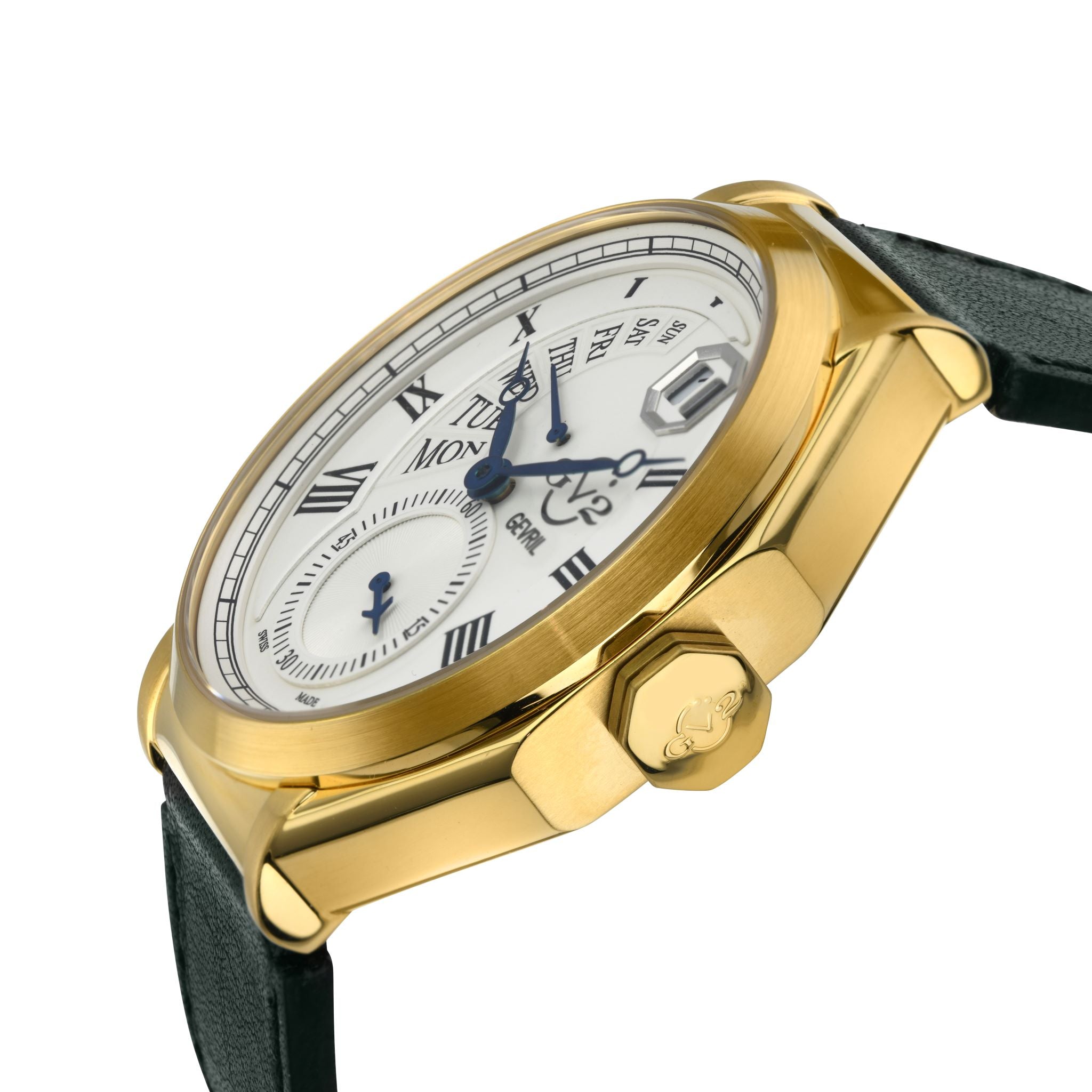 GV2 by Gevril Men's Marchese 44mm Quartz Watch 42422 – Ruumur