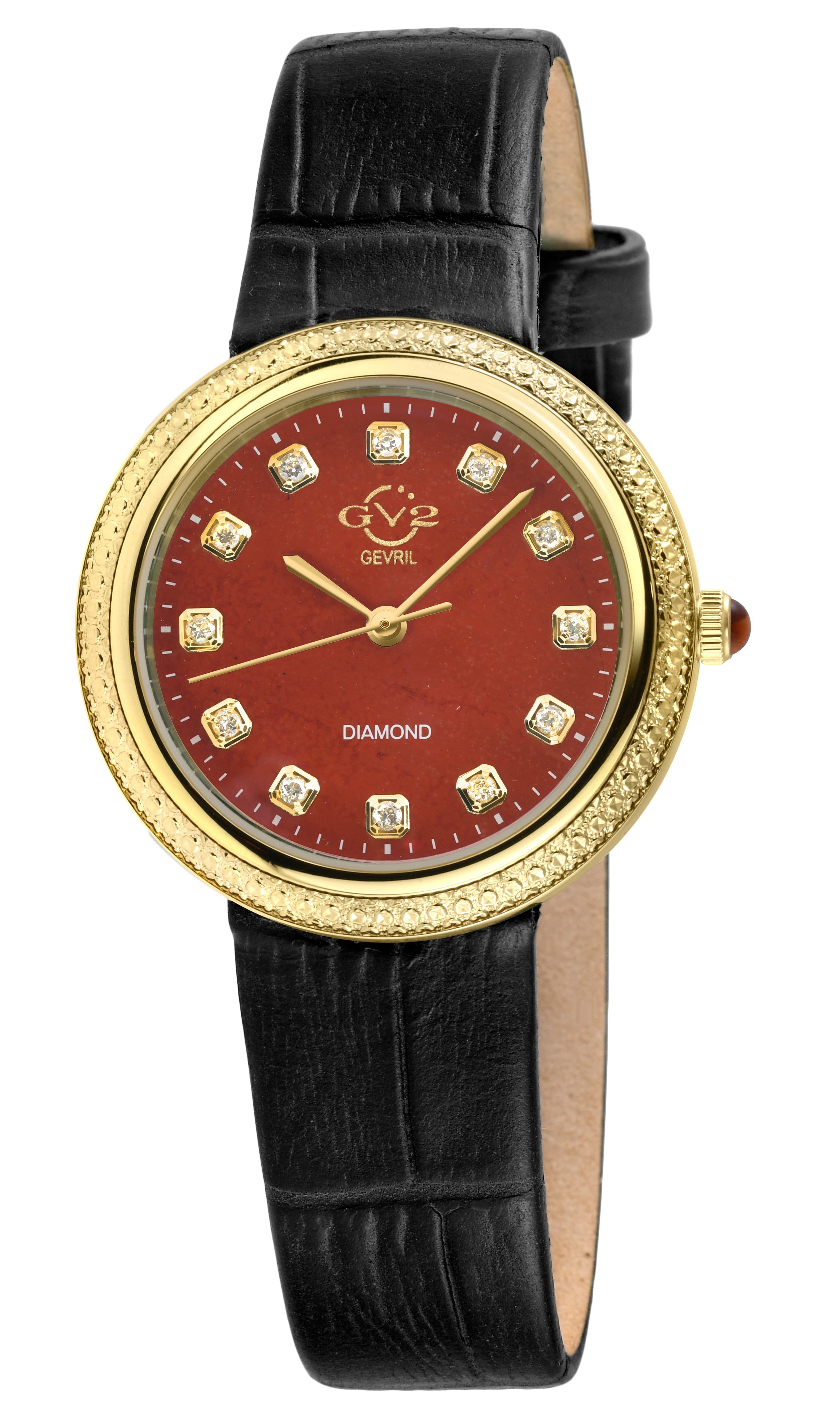 GV2 by Gevril Women's Arezzo 33mm Quartz Watch 13303 – Ruumur