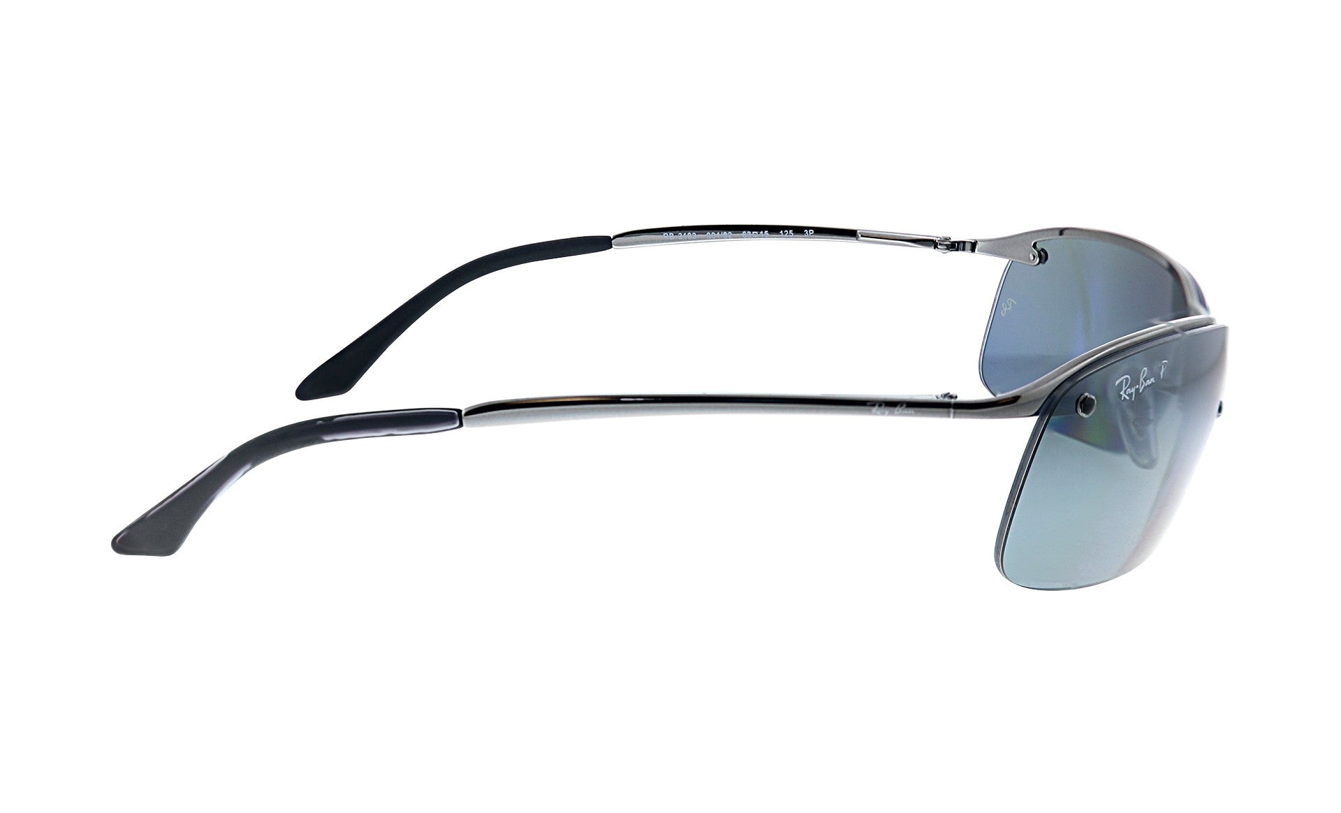 Ray Ban Gunmetal Sunglasses with Silver Mirrored Lenses-RB_3183_004/82 ...