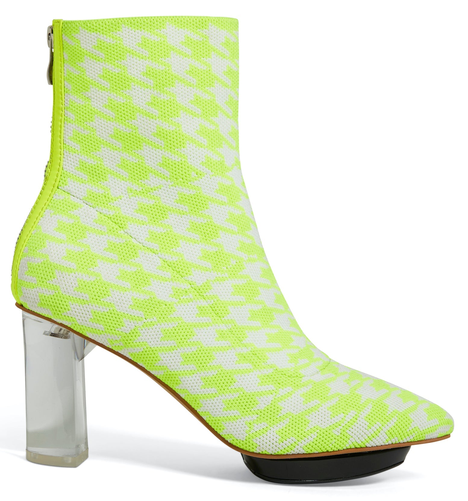 Emma Yellow Stripes Neon Bootie – Ruumur